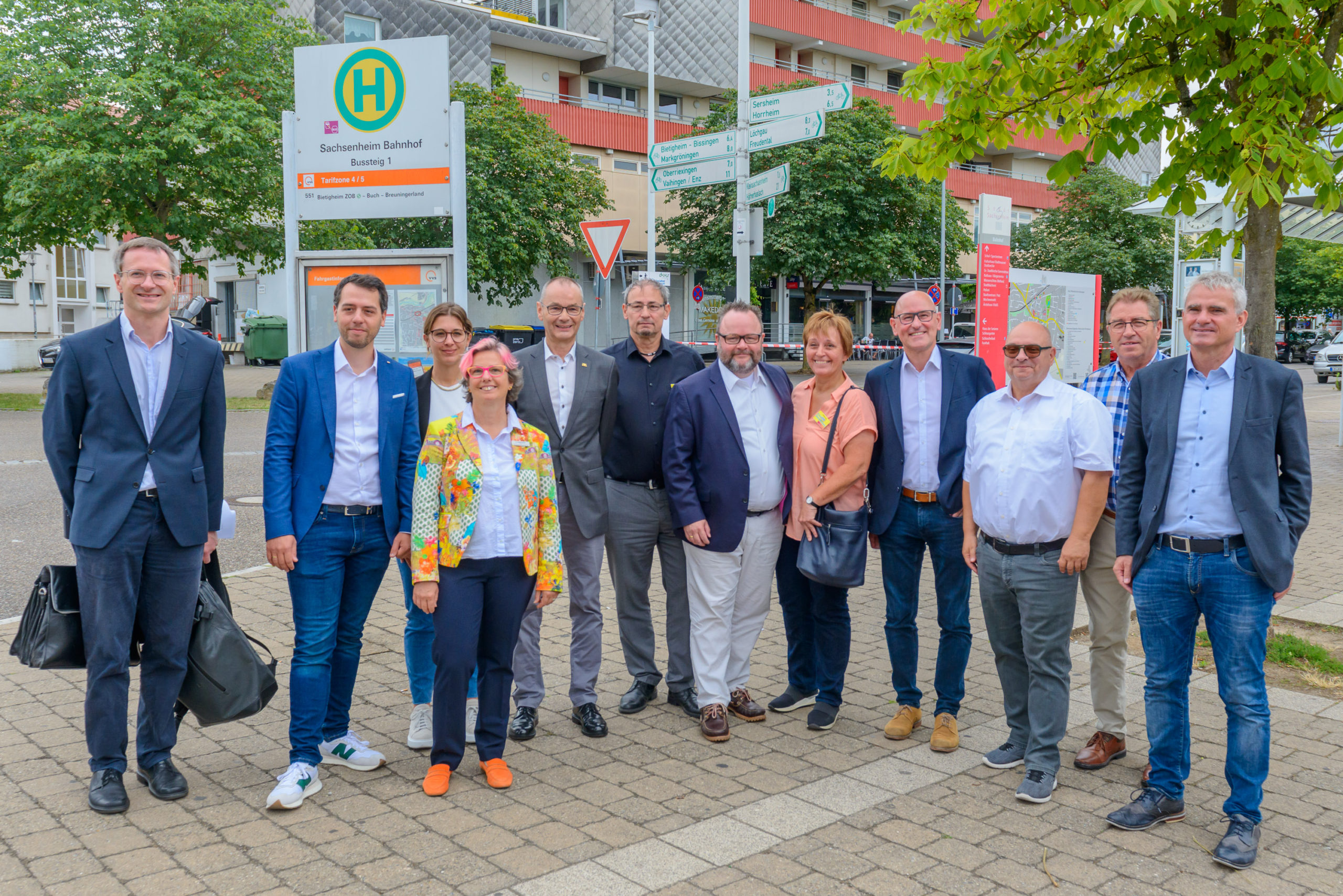 FDP Ortsverband Vaihingen-Sachsenheim - „Großer Bahnhof“ bei FDP-Termin ...